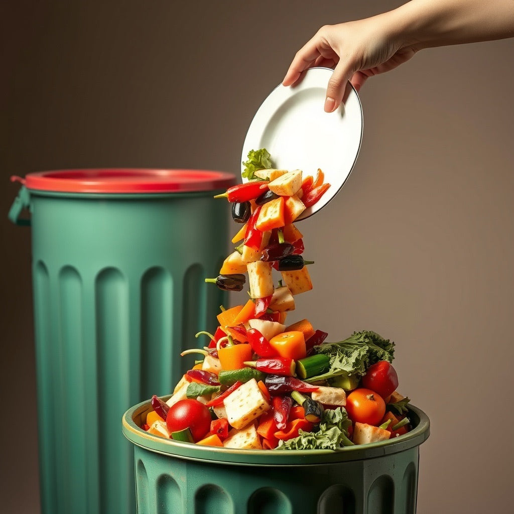 Less food waste in supermarkets – but what about us? – our greenery